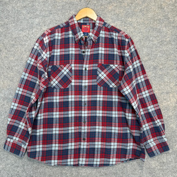 Big Mac | Shirts | Vintage Big Mac Flannel Shirt Men Xl Jcp Jc Penny ...